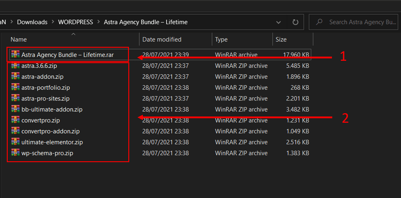 Tutorial Install Theme Astra Premium - Tutorial Wordpress