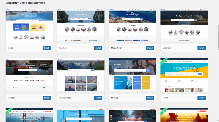 Tutorial Install Theme Traveler - Tutorial Wordpress