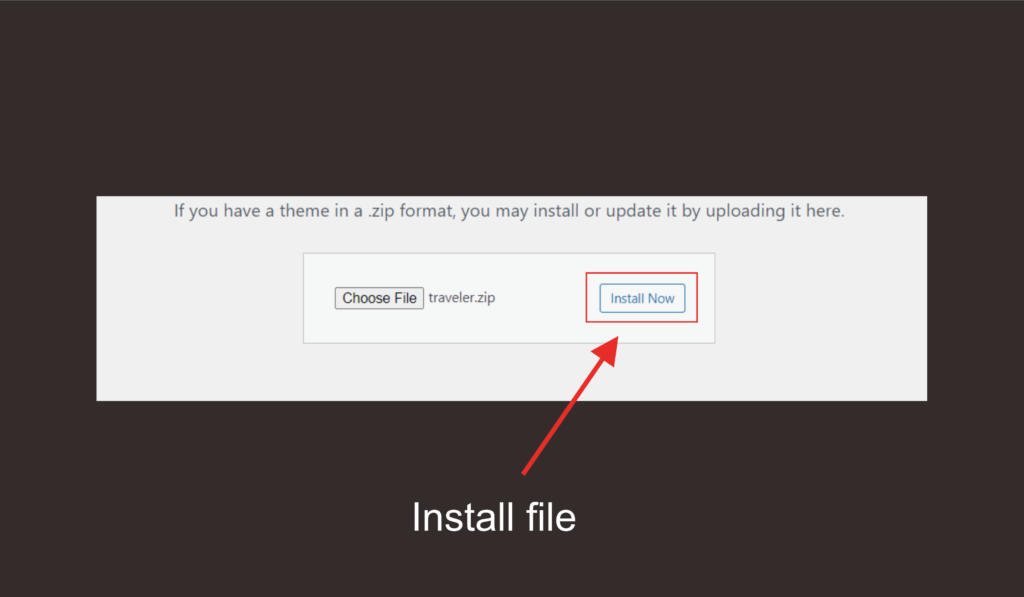 Tutorial Install Theme Traveler - Tutorial Wordpress