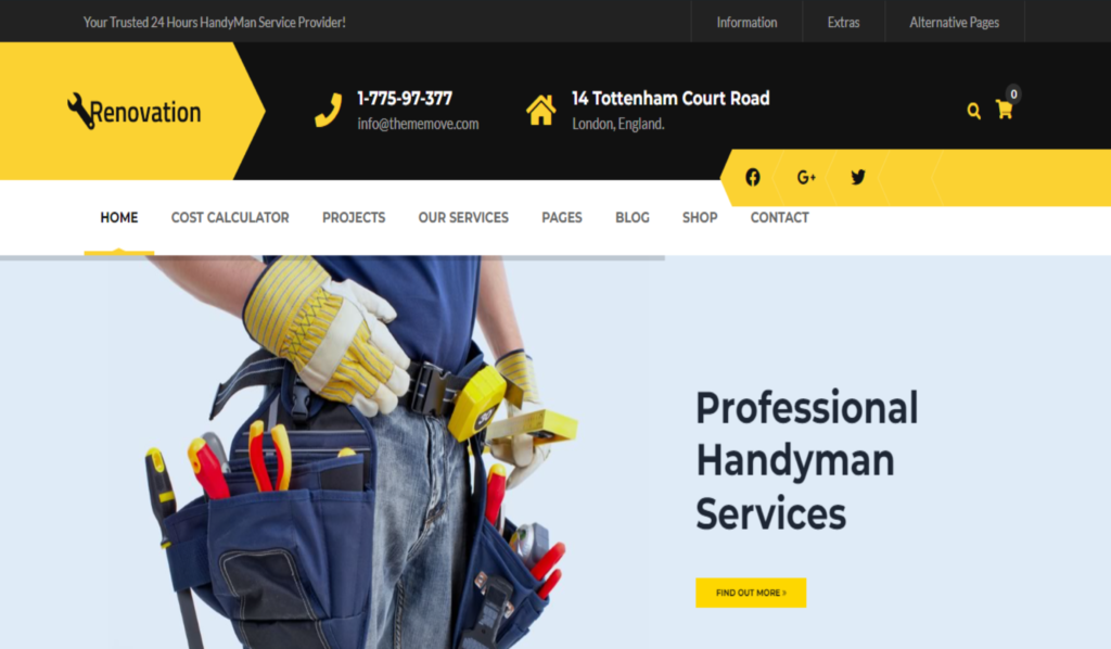 Tutorial install theme Renovation - Tutorial Wordpress