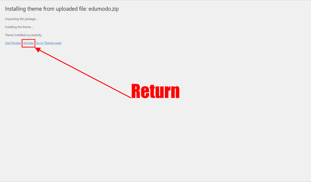 Tutorial install theme Edumodo - Tutorial Wordpress